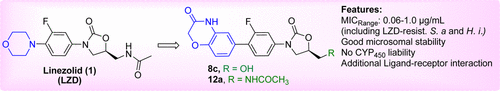 Design, Synthesis, and Antibacterial Evaluation of Oxazolidinones with ...
