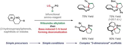 A Simple and Broadly Applicable C−N Bond Forming Dearomatization ...