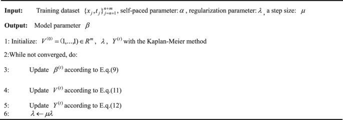 A new semi-supervised learning model combined with Cox and SP-AFT models in cancer survival ...
