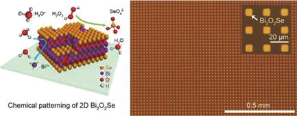 Chemical Patterning of High‐Mobility Semiconducting 2D Bi2O2Se Crystals ...