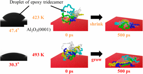 Wettability of Al2O3 Surface by Organic Molecules: Insights from ...