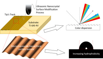 Controllable hierarchical micro/nano patterns on biomaterial surfaces fabricated by ultrasonic ...