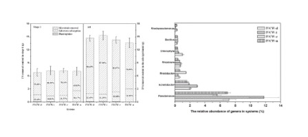 Enhancement of microbial nitrogen removal pathway by vegetation in ...