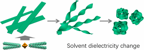 Solvent Dielectricity-Modulated Helical Assembly and Morphologic ...
