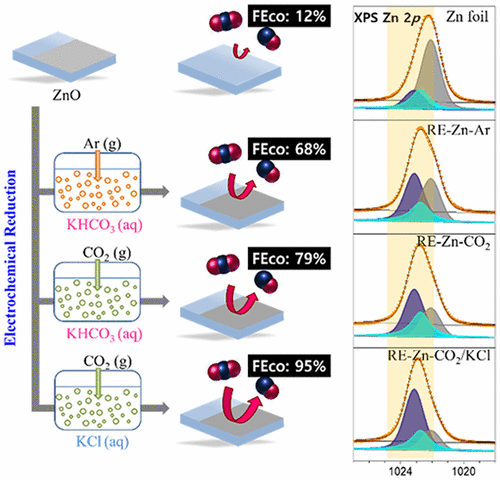 Selective CO2 Reduction on Zinc Electrocatalyst: The Effect of Zinc ...