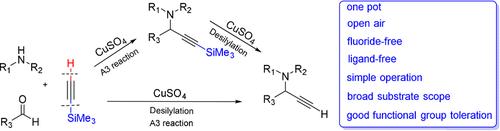 CuSO4‐Catalyzed Direct One‐Pot Synthesis of Terminal Propargylic Amines ...