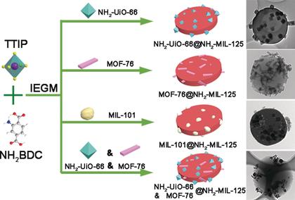 Controllable Modular Growth of Hierarchical MOF-on-MOF Architectures ...
