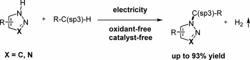 Electro-oxidative C(sp3)–H Amination of Azoles via Intermolecular Oxidative C(sp3)–H/N–H Cross ...