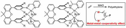 Ethylene Polymerization by Dinuclear Xanthene-Bridged Imino- and ...