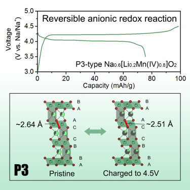 Structure-Induced Reversible Anionic Redox Activity in Na Layered Oxide ...