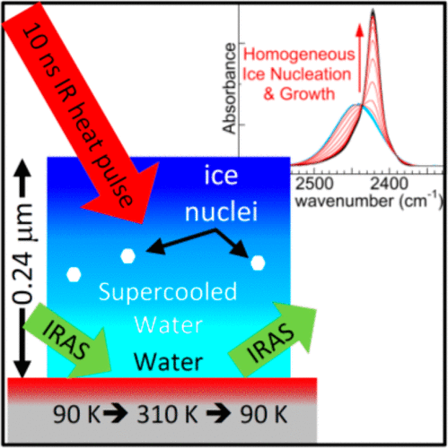 Homogeneous Nucleation of Ice in Transiently-Heated, Supercooled Liquid ...