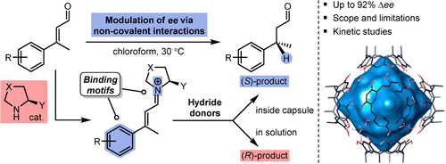 Iminium Catalysis inside a Self-Assembled Supramolecular Capsule: Scope ...