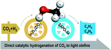 Direct and selective hydrogenation of CO2 to ethylene and propene by ...