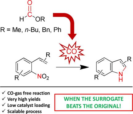 Synthesis of N-Heterocycles by Reductive Cyclization of Nitro Compounds ...