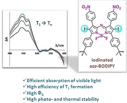 Visible‐Light Photoactive, Highly Efficient Triplet Sensitizers Based ...