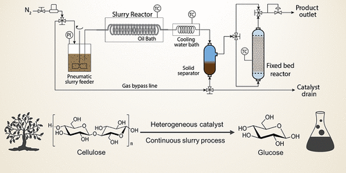 Cellulose Hydrolysis Using Oxidized Carbon Catalyst in a Plug-Flow ...