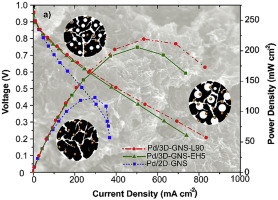 3D-Graphene supports for palladium nanoparticles: Effect of micro ...