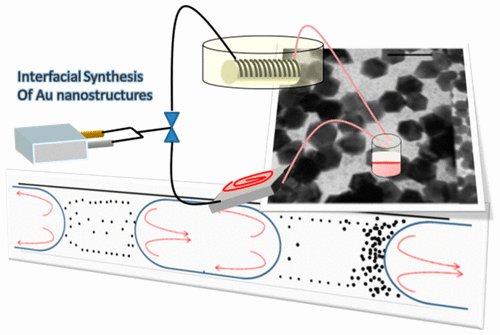 Insights in the Diffusion Controlled Interfacial Flow Synthesis of Au Nanostructures in a ...