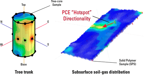 Contaminant Gradients in Trees: Directional Tree Coring Reveals ...