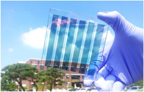Semi‐transparent plastic solar cell based on oxide‐metal‐oxide ...