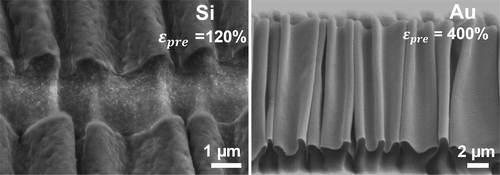 Spontaneous Periodic Delamination of Thin Films To Form Crack-Free ...