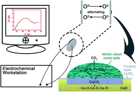 Revealing how molten salts promote CO2 capture on CaO via an impedance ...