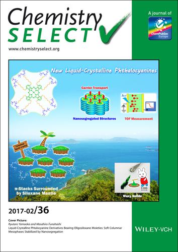 Cover Picture: Liquid-Crystalline Phthalocyanine Derivatives Bearing Oligosiloxane Moieties ...
