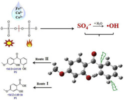 Degradation of the UV-filter benzophenone-3 in aqueous solution using ...