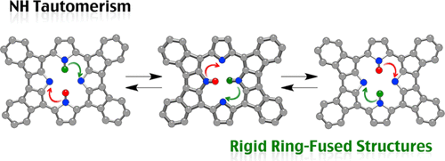 NH Tautomerism of a Quadruply Fused Porphyrin: Rigid Fused Structure ...