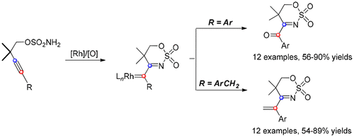 Rh(II)-Catalyzed Chemoselective Oxidative Amination and Nucleophilic ...