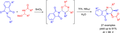 Stereoselective One-Pot Synthesis of Dihydropyrimido[2,1-a]isoindole-6 ...