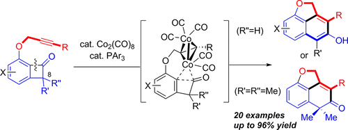 Cobalt-Catalyzed Intramolecular Alkyne/Benzocyclobutenone Coupling: C–C ...