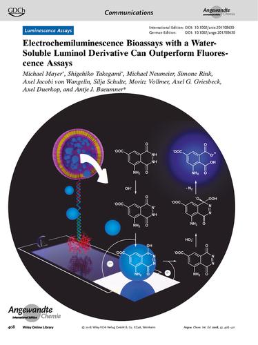 Frontispiece: Electrochemiluminescence Bioassays with a Water-Soluble ...