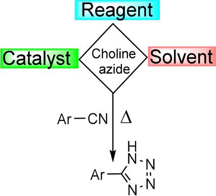 Choline Azide: New Reagent and Ionic Liquid in Catalyst‐Free and ...
