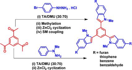 Synthesis and Photophysical Properties of C3‐Symmetric Star‐Shaped ...