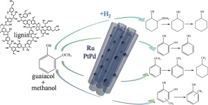 Hydrodeoxygenation of guaiacol as a model compound of bio-oil in ...