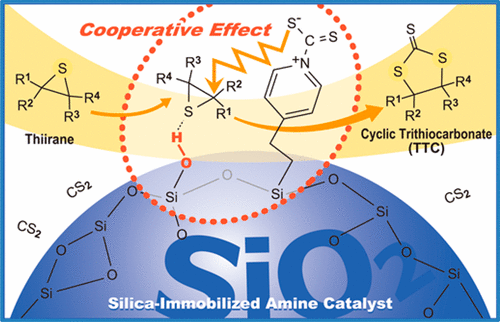 Synthesis of Cyclic Thiocarbonates from Thiiranes and CS2 with Silica ...
