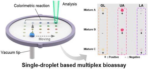 Single-Droplet Multiplex Bioassay on a Robust and Stretchable Extreme ...