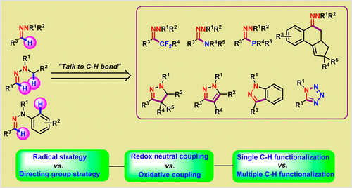 Exploration of C–H Transformations of Aldehyde Hydrazones: Radical ...