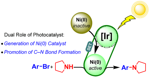Dual Role of a Photocatalyst: Generation of Ni(0) Catalyst and ...