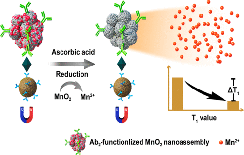 T1-Mediated Nanosensor for Immunoassay Based on an Activatable MnO2 ...