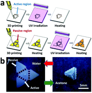 4D printing of a self-morphing polymer driven by a swellable guest medium†,Soft Matter - X-MOL