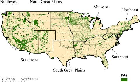 The role of protected areas in land use/land cover change and the ...