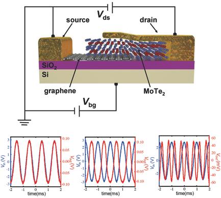 Analog Circuit Applications Based on Ambipolar Graphene/MoTe2 Vertical Transistors,Advanced ...