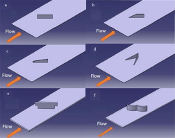 Numerical simulation of heat transfer enhancement in a plate-fin heat ...