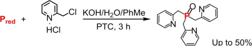 PCl3- and organometallic-free synthesis of tris(2-picolyl)phosphine ...