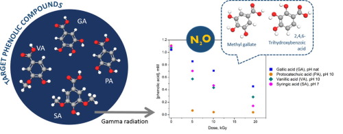 Degradation of phenolic acids by gamma radiation as model compounds of ...