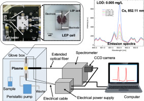 Quantitative determination of total cesium in highly active liquid waste by using liquid ...