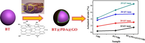 Mussel-inspired synthesis of barium titanate@poly(dopamine)@graphene ...