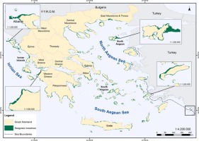 Seagrass mapping in Greek territorial waters using Landsat-8 satellite ...
